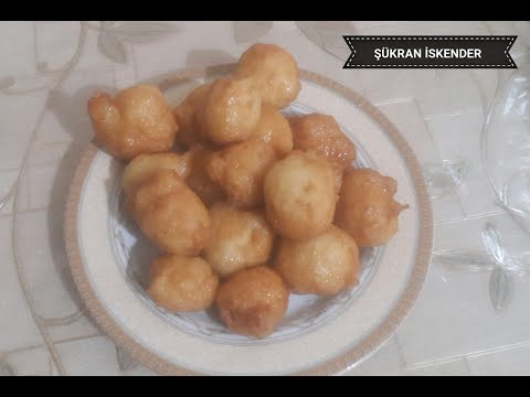 KABARCIK , LOKMA TATLISİ .YENMESİ GÜZEL.YAPMASİ KOLAY.#Tatlı#lezzet #yemek#yummy#delicous