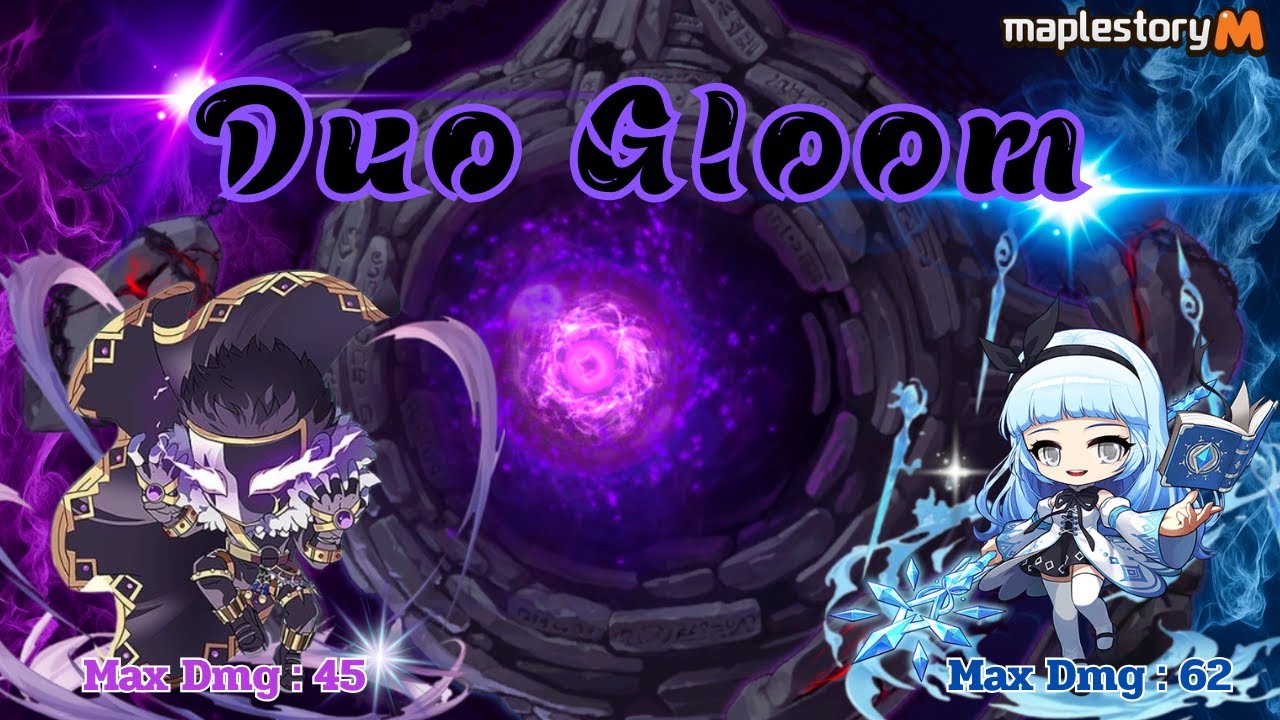 Maple Story M Duo Gloom Boss / Night Walker & Arch Mage (Ice&Lightning ...
