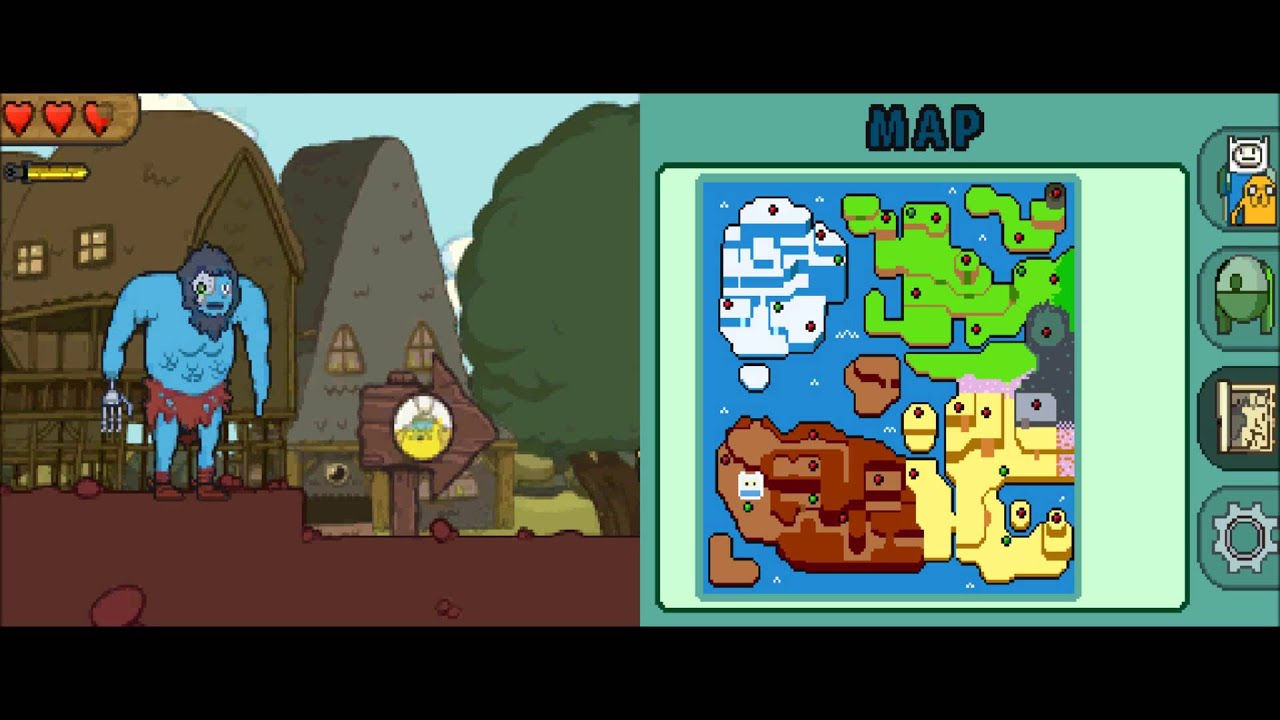 Adventure Time(DS)-Walkthrough Part 8 - YouTube