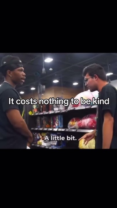 It costs nothing to be kind #hopecore - YouTube