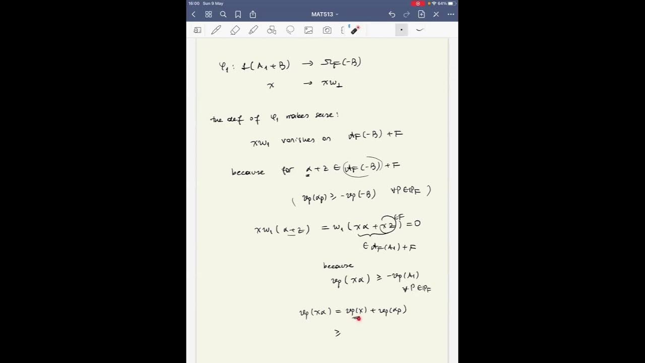 Introduction to Algebraic Function Fields and Codes-Lecture 21.III - YouTube