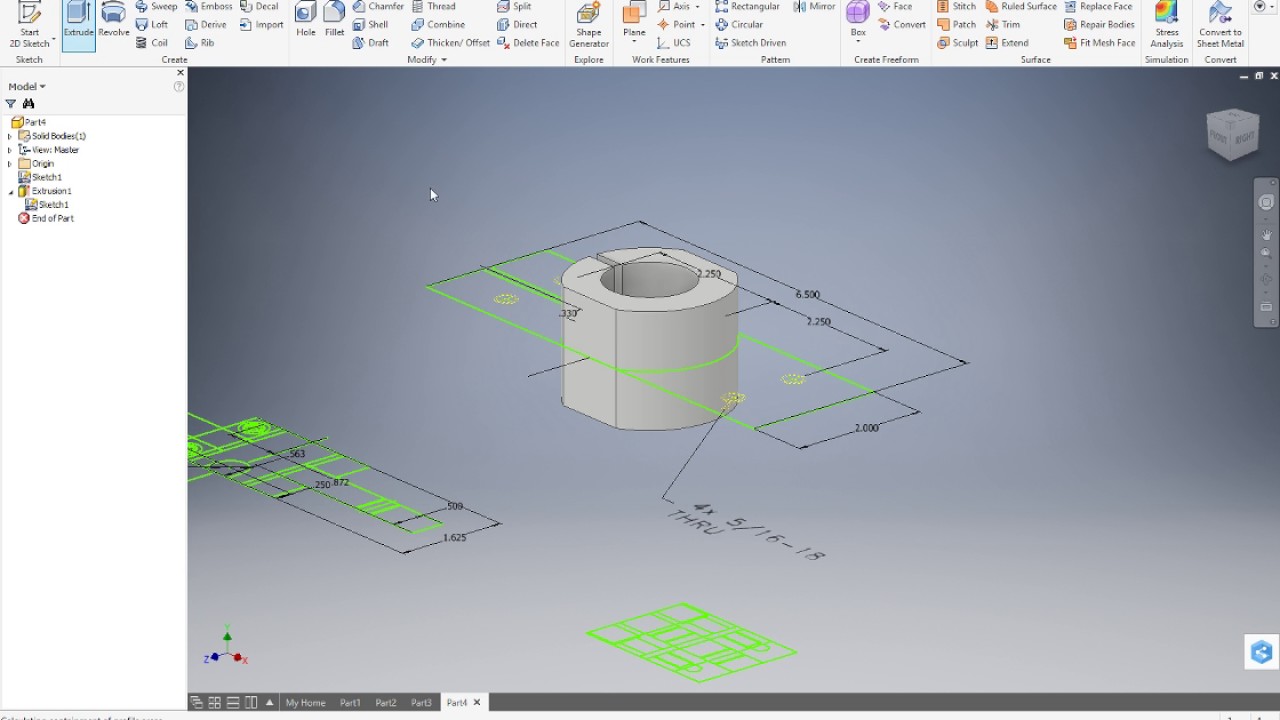 Importing AutoCad Drawings - YouTube
