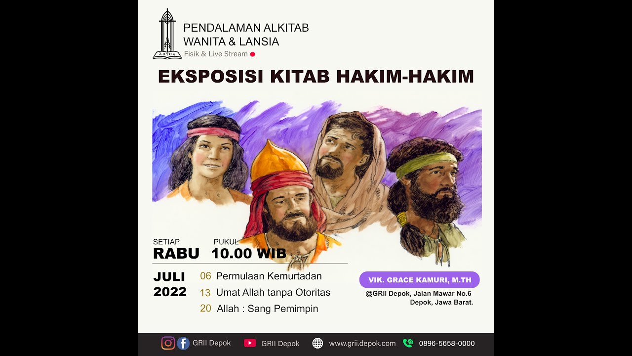 PERMULAAN KEMURTADAN | PA WANITA & LANSIA - 06 Juli 2022 - YouTube