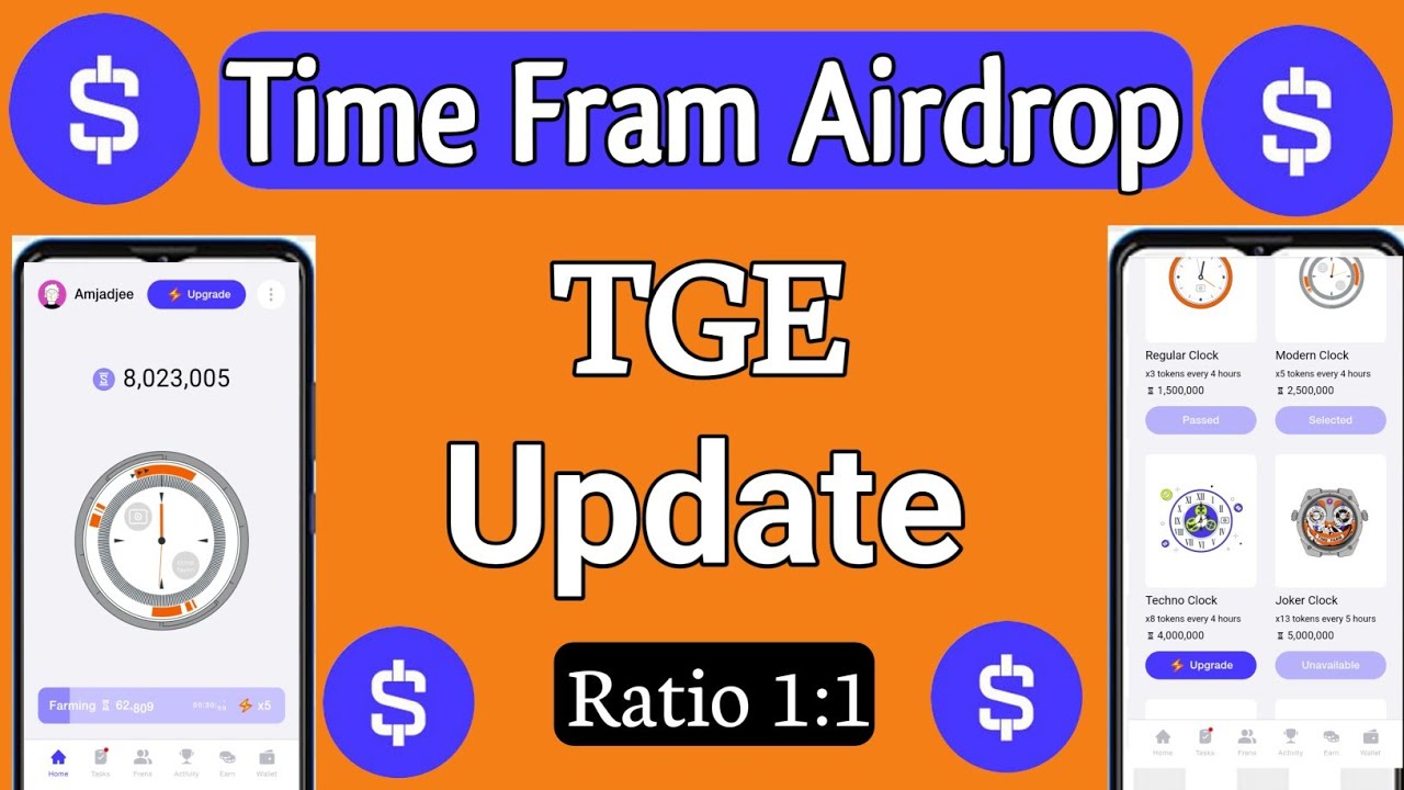"Time Fram Airdrop Listing Update"| Time Fram Airdrop TGE update| - YouTube