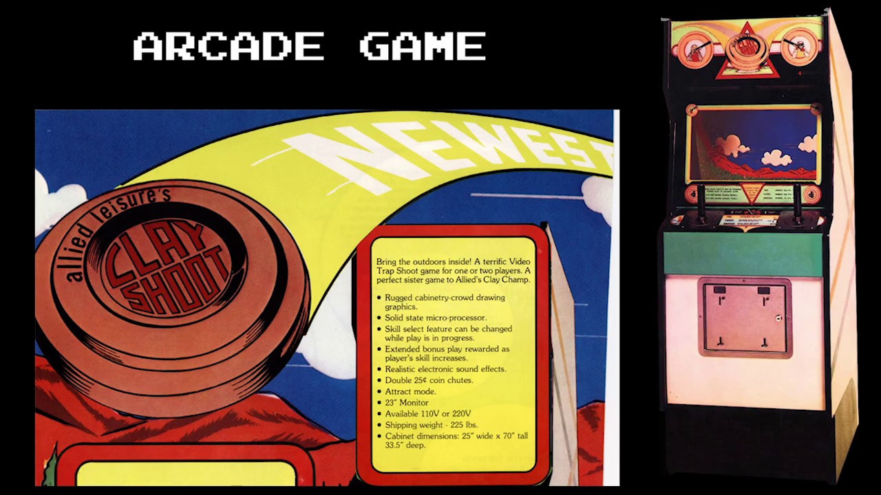 Clay Shoot - (1979) - Arcade - gameplay - YouTube