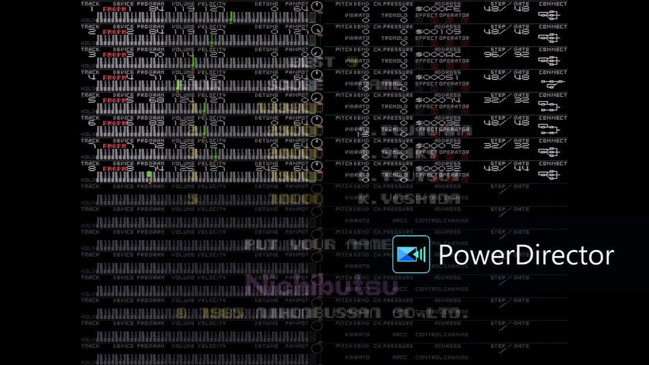 NIchibutsu AC YM3526版 テラクレスタ マーチングラスター MarchingRaster - YouTube