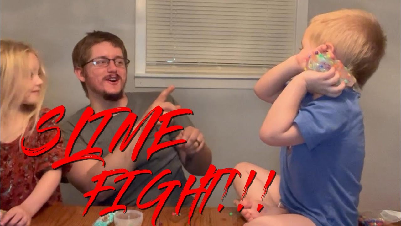 SLIME FIGHT !!!!! - YouTube