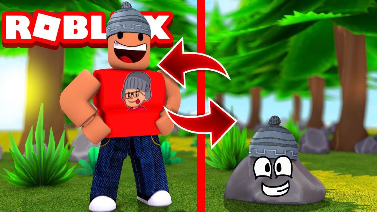 VIREI UMA PEDRA l Roblox Be A Rock - YouTube