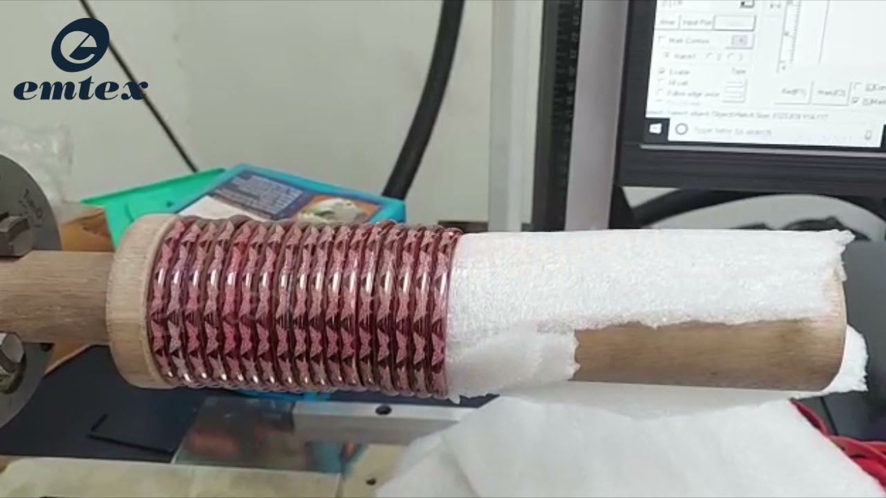 Emtex Laser Marking Machine for bangles designing - Emtex Manufacturing ...