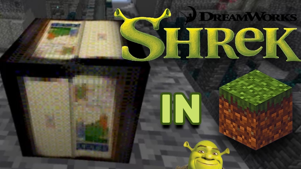 Entire Shrek Movie but In 1 Minecraft Block - YouTube