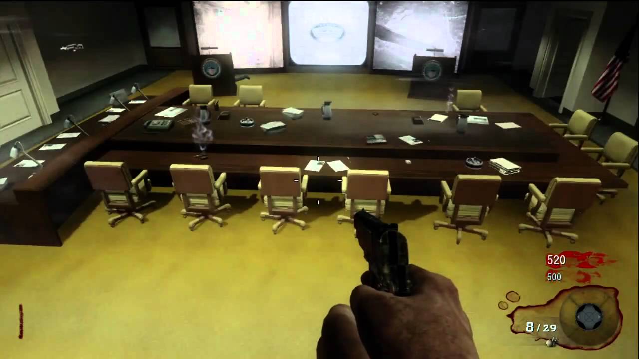 Call of Duty Black Ops Zombie "Five" Glitch How To Get To Table - YouTube