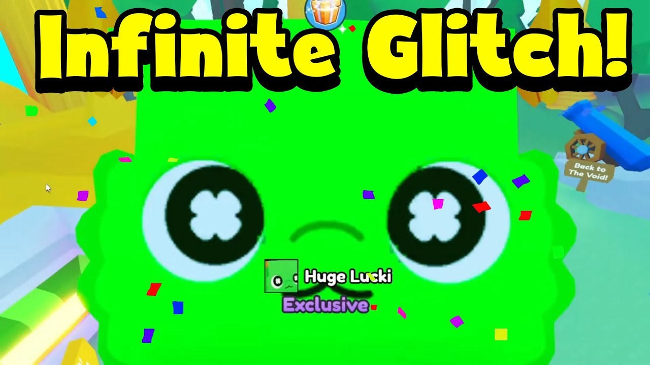 🤑Huge Lucki INFINITE HATCH GLITCH in Pet Simulator X! (Lucky Blocks ...