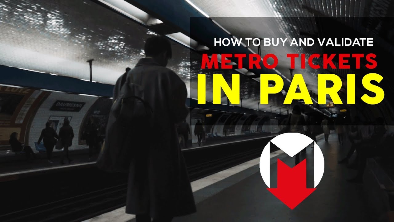How To Buy And Validate Metro Tickets in Paris Metro | Travel With Us ...