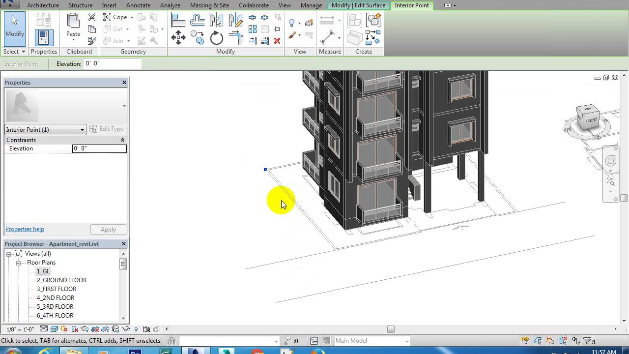 Revit Architecture Project practice7 - YouTube