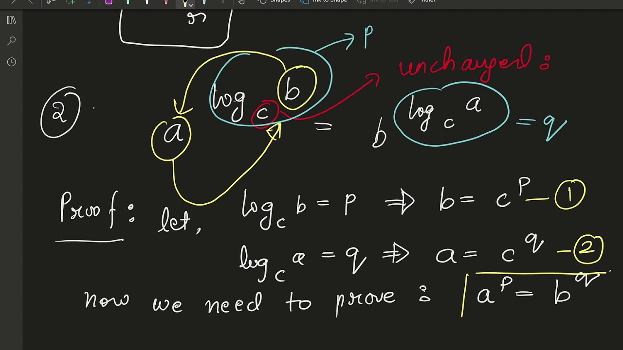 Logarithm Extra Properties Proofs YouTube logarithm-extra-properties-proofs-youtube