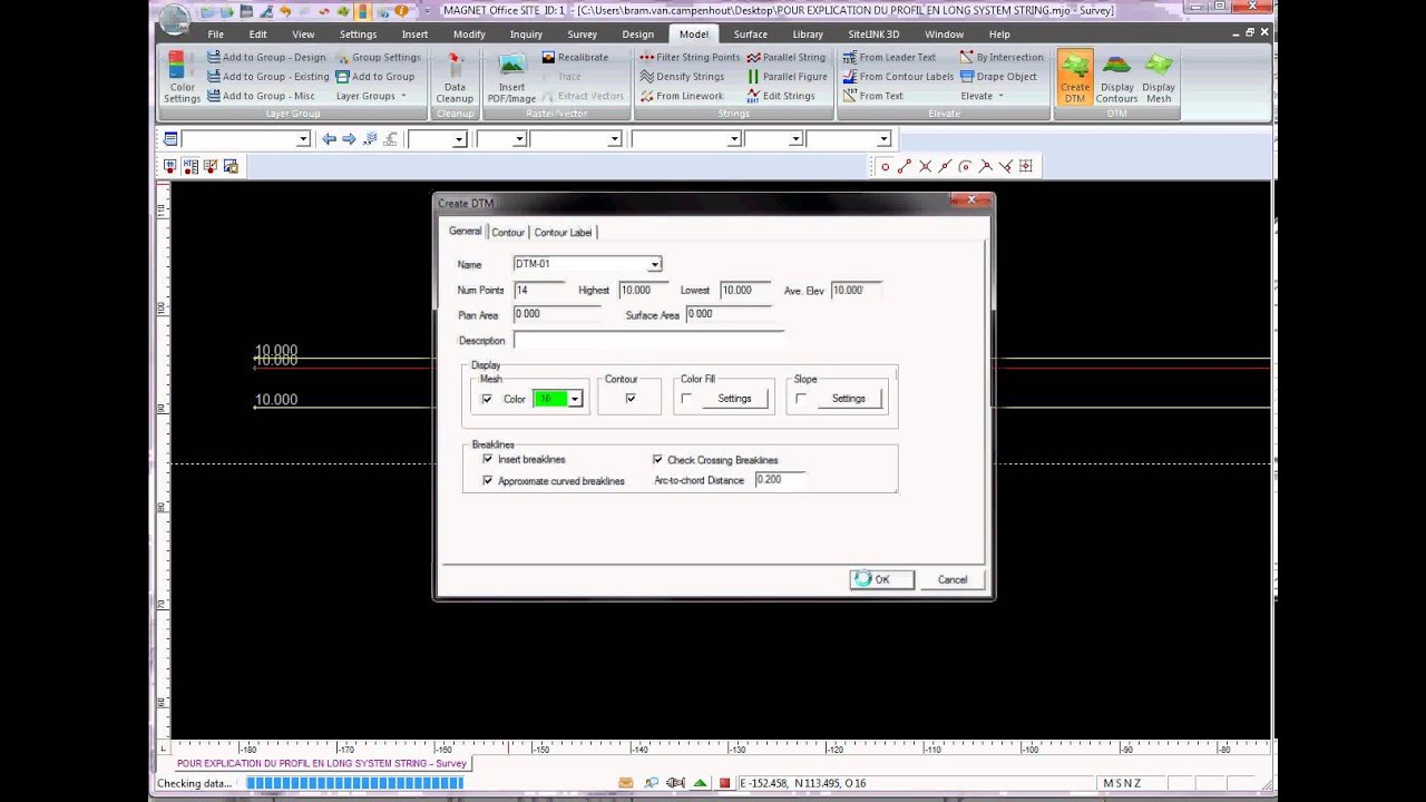 profile string et mnt - YouTube
