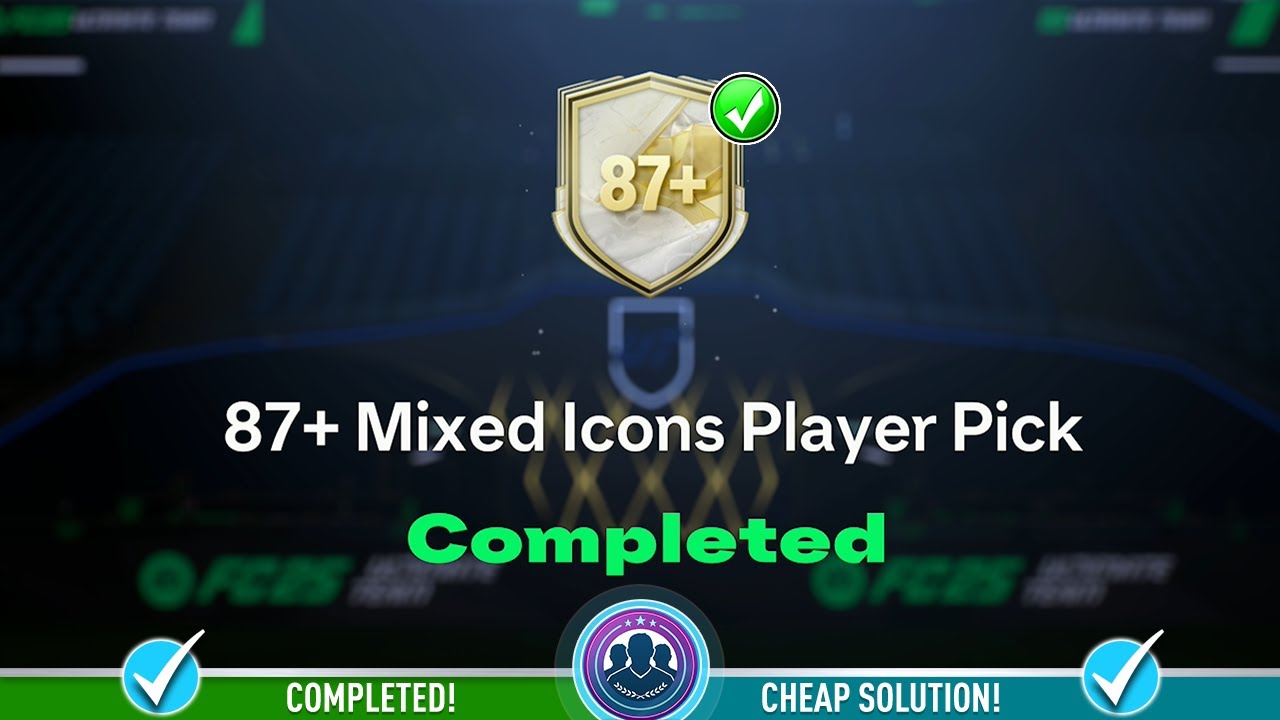 87+ Mixed Icons Player Pick Opened! - Cheap Solution & SBC Tips - FC 25 ...
