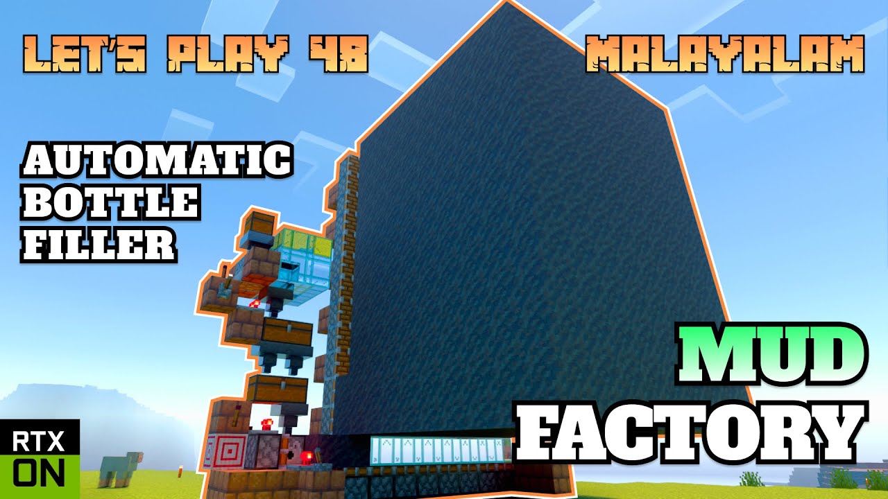 Auto Mud Farm || S01E48 Let's Play #MalayaleesCraft - YouTube