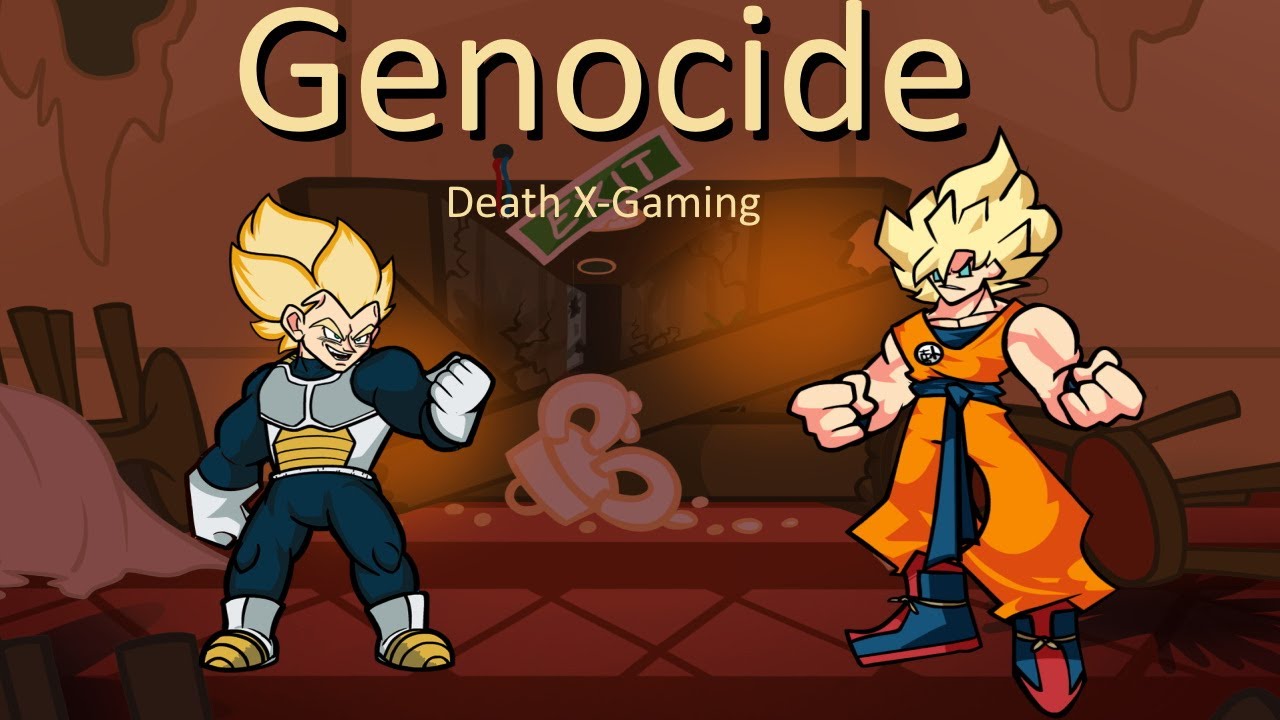 Friday Night Funkin' - Genocide But It's Vegeta Vs Goku (My Cover) FNF ...