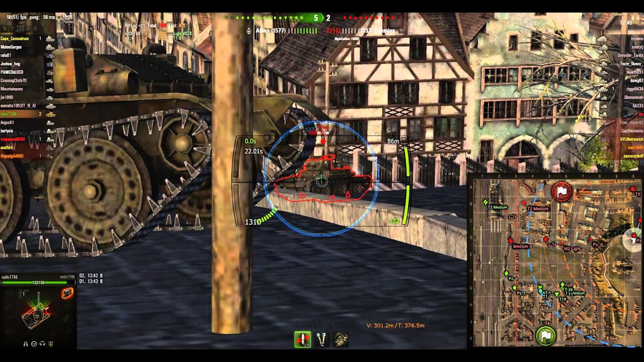 World of Tanks T7 Combat Car - YouTube