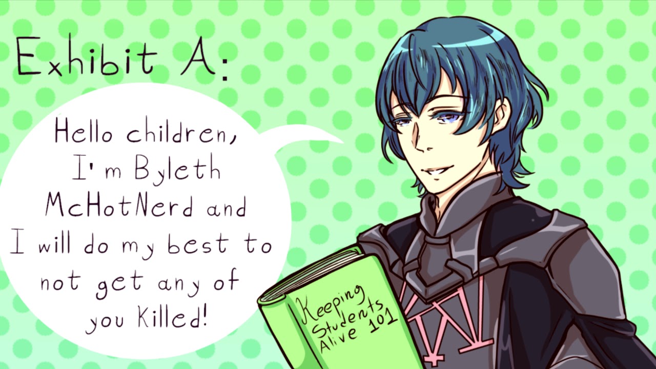 {FE3H Comic Dub} Professor Byleth ~First Impressions~ - YouTube