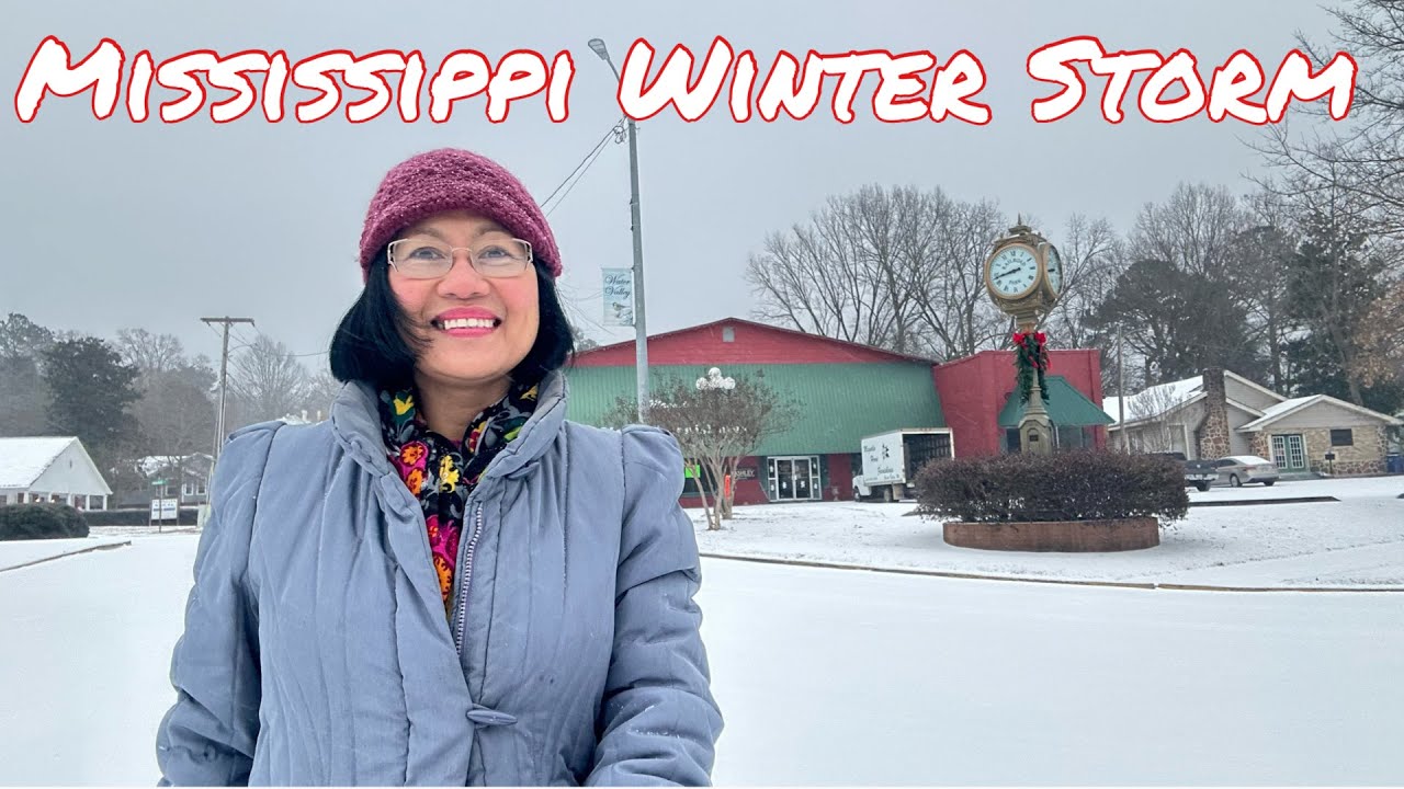 Mississippi Winter Storm 2024 - YouTube