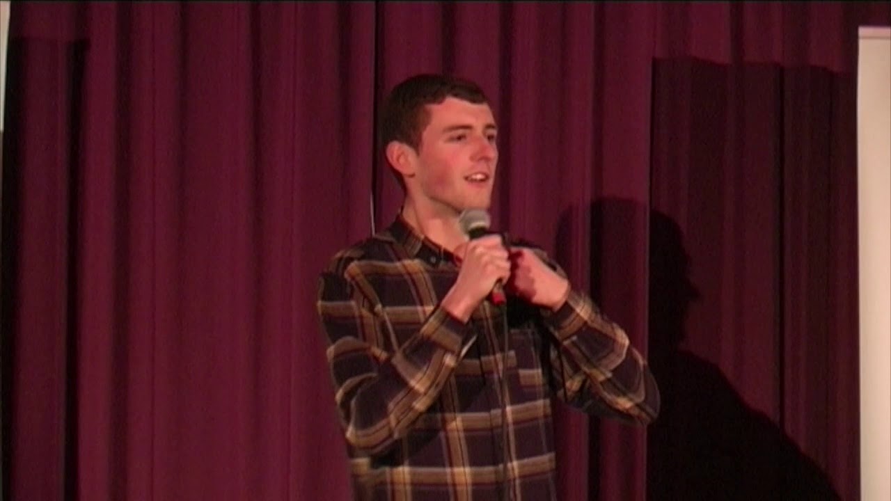 Sam Barry at the Chortle Student Comedy Awards 2020 - YouTube