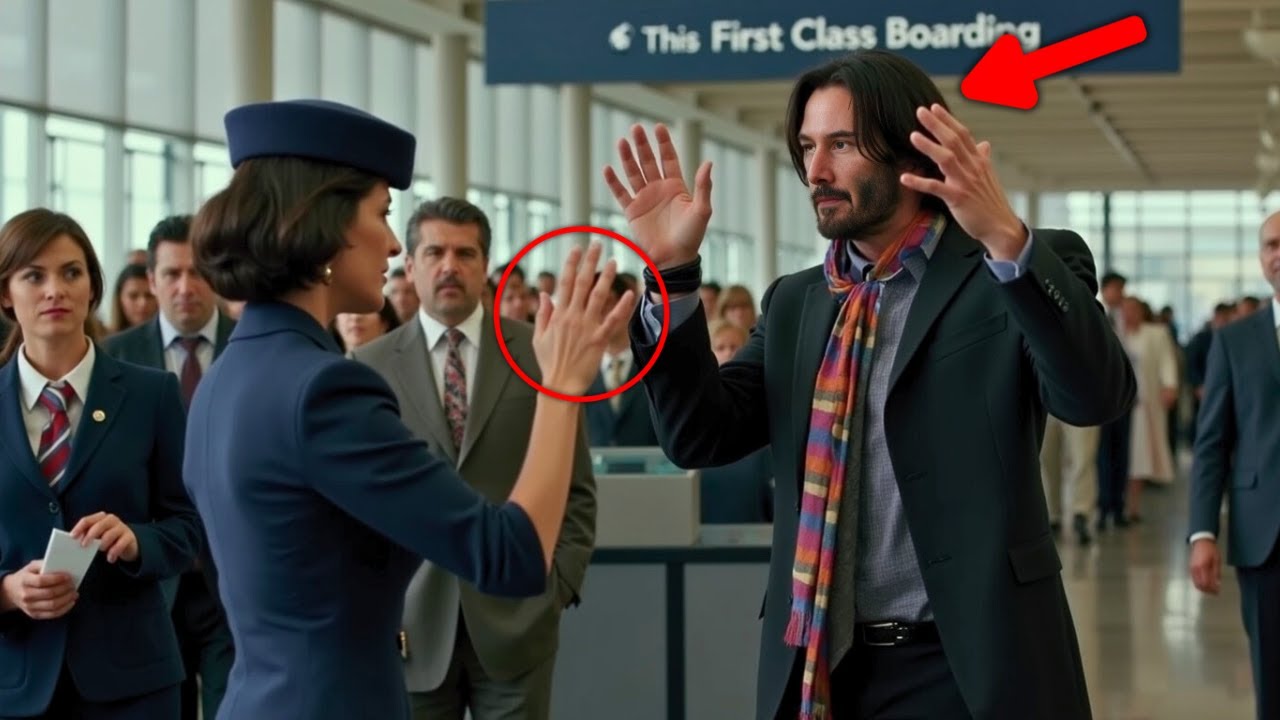 Airline Staff Destroys Keanu Reeves’ First-Class Ticket—Then Learns Who ...
