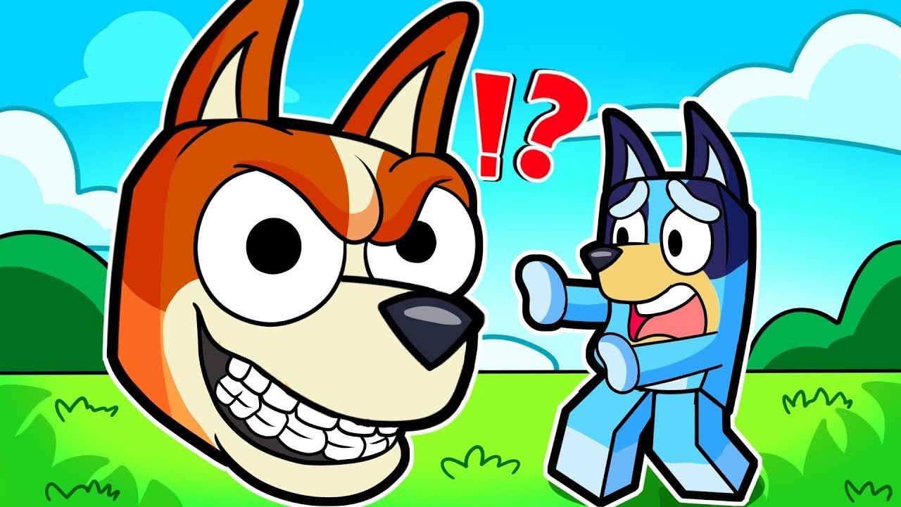BLUEY ESCAPE FROM THE GIANT BINGO HEAD in ROBLOX! - YouTube