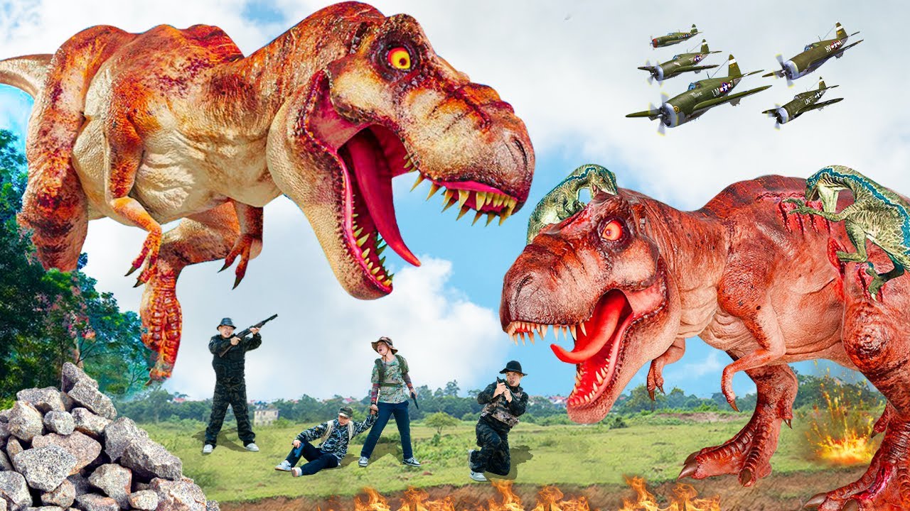 Best Action Movies Dinosaur (2023) Full | T-rex Attack | Jurassic Park ...