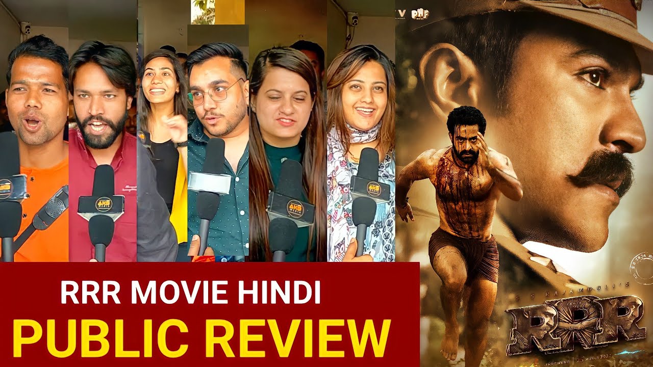 RRR Movie Public Review | RRR Movie Review | RRR Review Hindi # ...