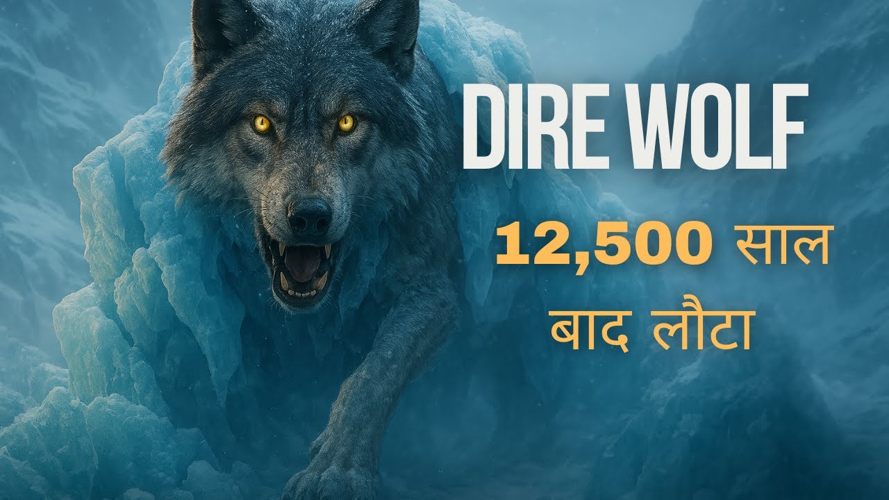 DIRE WOLF Comes Back to Life After 12,500 Years! || 12,500 साल बाद लौटा ...