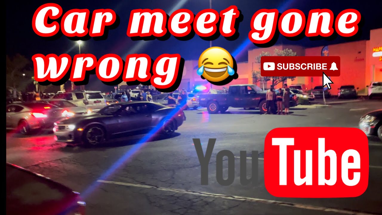 (UNEDITED) CAR MEET IN VICTORVILLE, CA GONE WRONG. POLICE SHOWED UP! HD ...