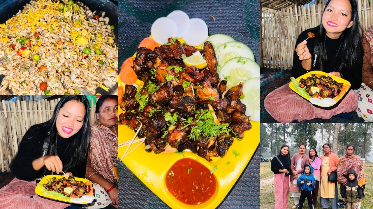 Manglabare simsar sasto&mitho pork sekuwa paune thau ll Mangalbare ...