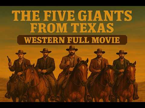 The Five Giants from Texas  Western and Cowboy Movie english
