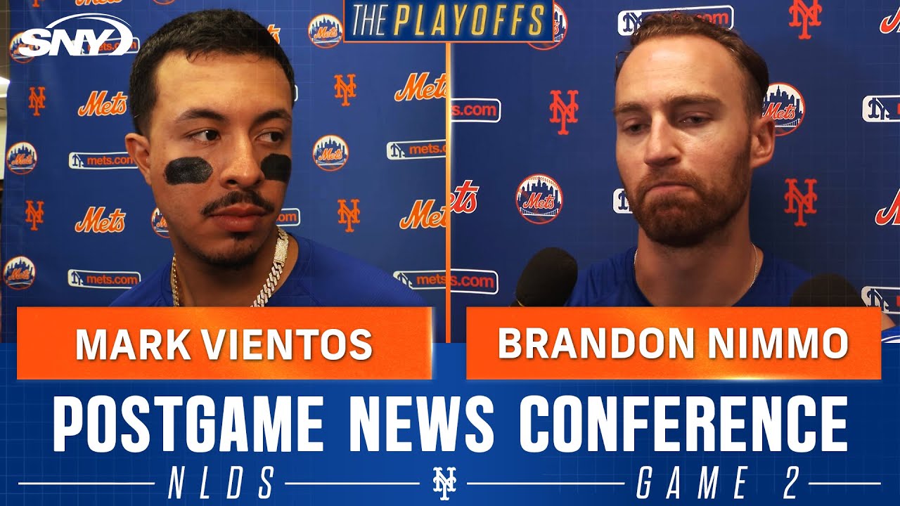 Brandon Nimmo and Mark Vientos breaks down fly ball collision in left ...