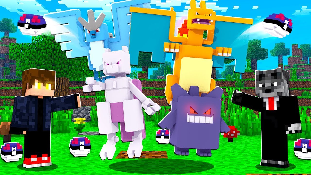 *NOVO* VEJA O NOVO MOD DE POKEMON IGUAL DO ANIME - MINECRAFT POKEMON ...