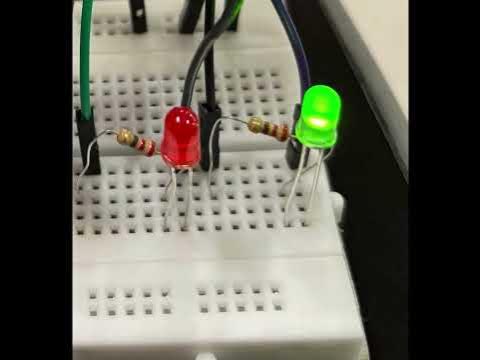 Task 3.3P Arduino LED control via Buttons - YouTube