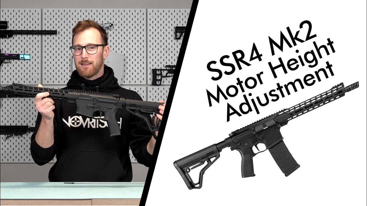 SSR4 Mk2 Motorheight Adjustment - YouTube