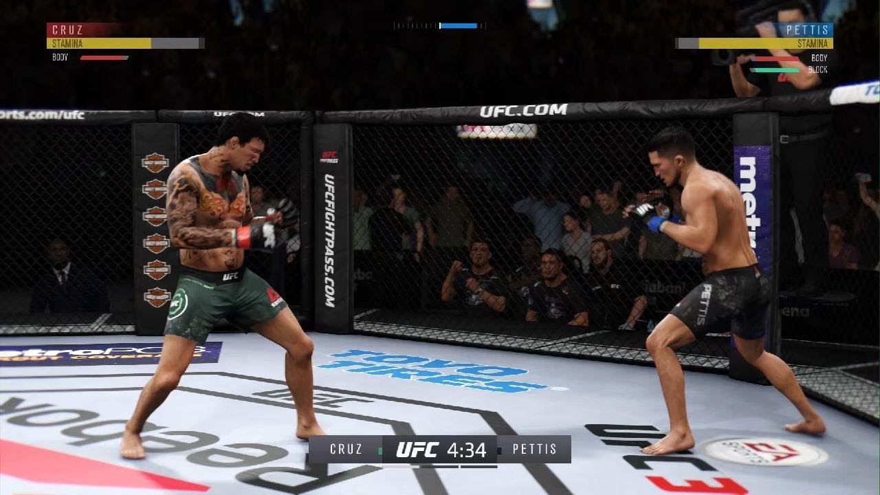 UFC3 Quick Fight: Point Fighter W - YouTube