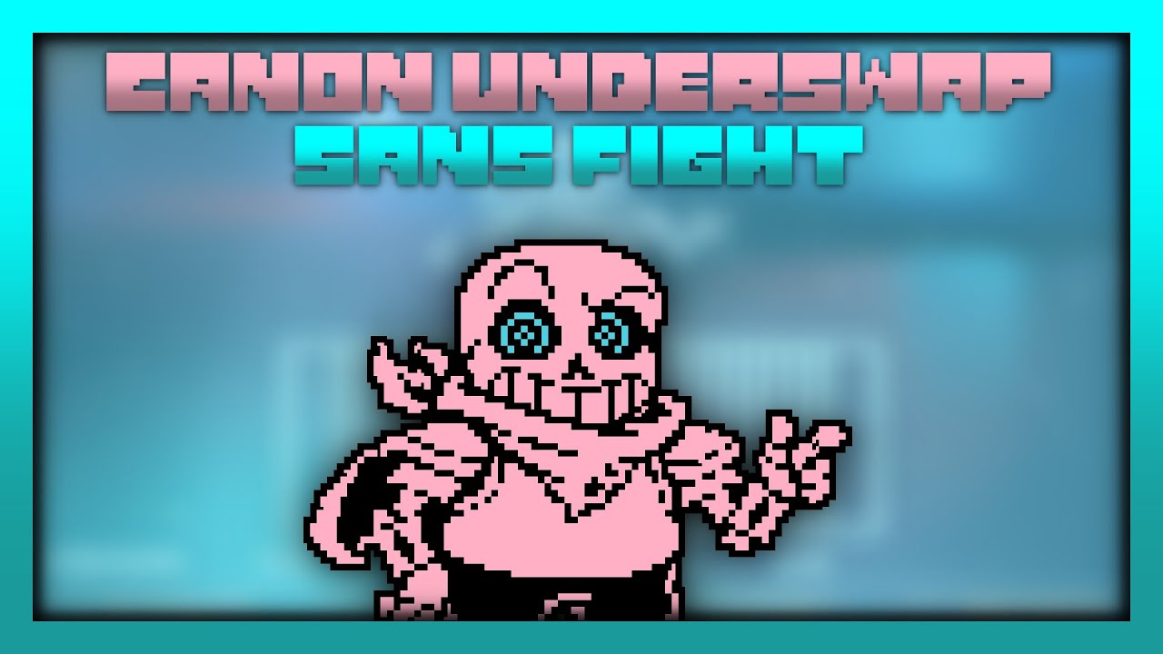 Undertale - CanonSwap Sans Fight - (ADISPLAY) - YouTube