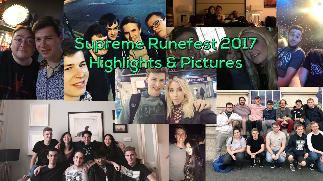 Supreme Runefest #3 2017 Highlights - YouTube