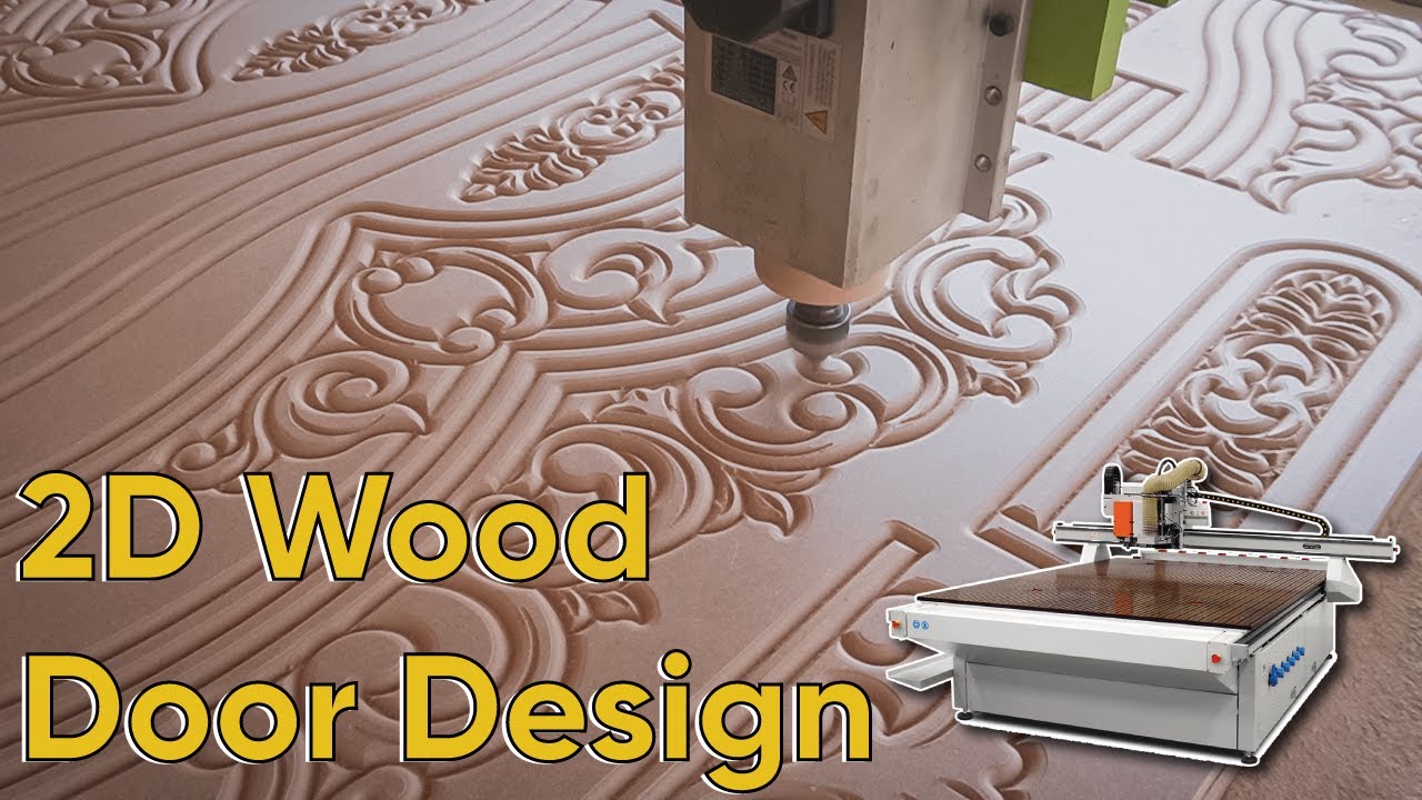 Most Beautiful And Amazing 2D Wood Door Design - YouTube