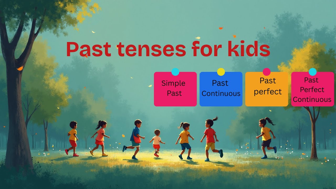 Past Tenses for Kids | Simple Explanation with Stories & Fun Examples ...