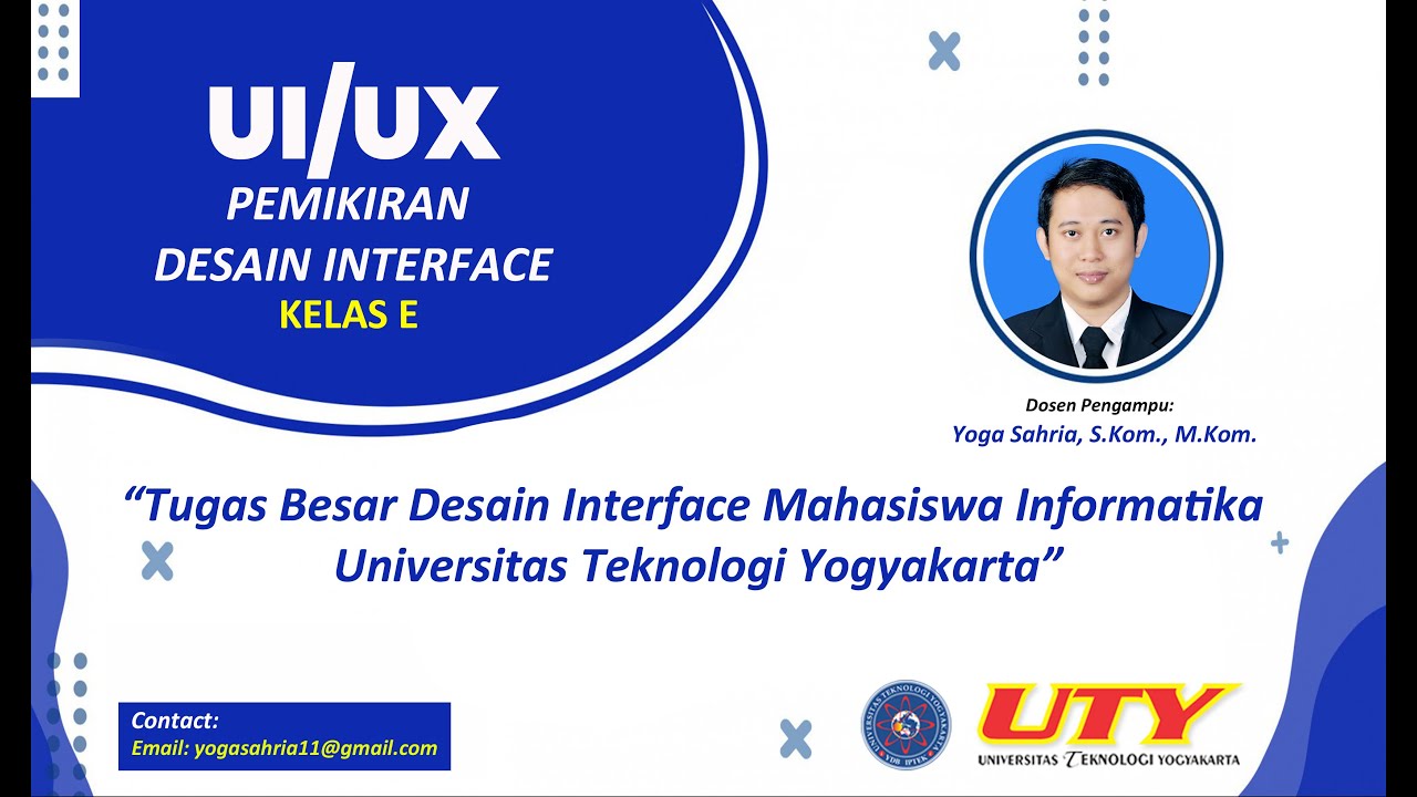 Pemikiran Desain Interface UI/UX Mahasiswa Universitas Teknologi ...