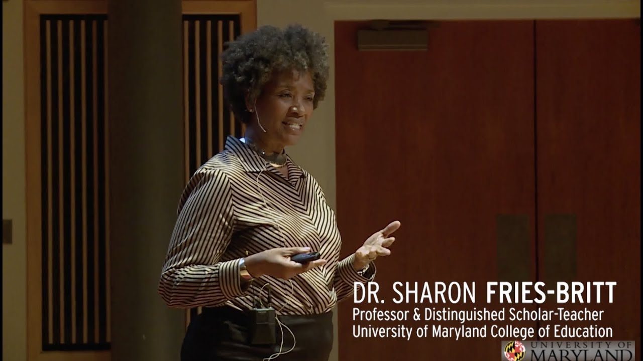 Terrapin EdTalks: Advancing the Nation by Dr. Sharon Fries-Britt - YouTube