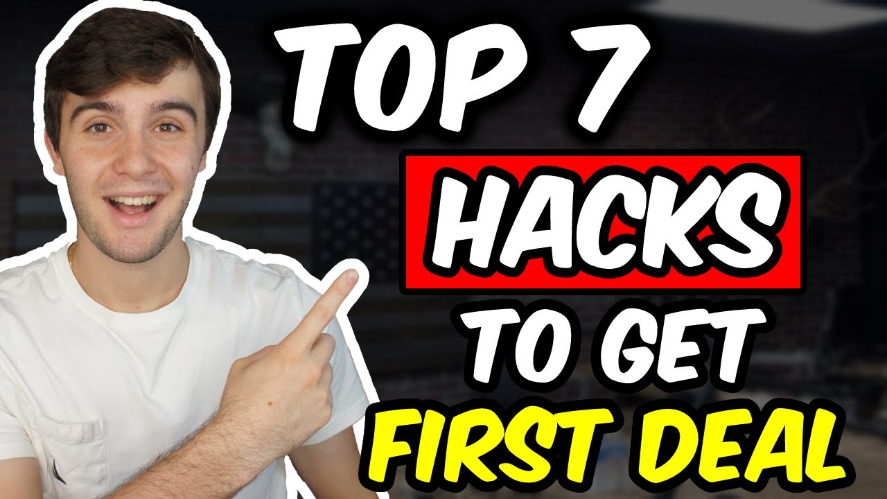 Wholesaling Real Estate - 7 Hacks to Get Your First Deal! - YouTube