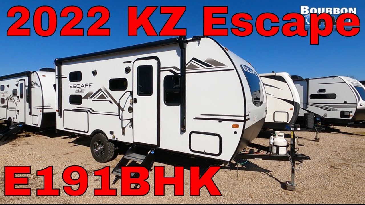 2022 KZ Escape 191BHK Tour - Family-Friendly Bunk House. Solar Ready ...
