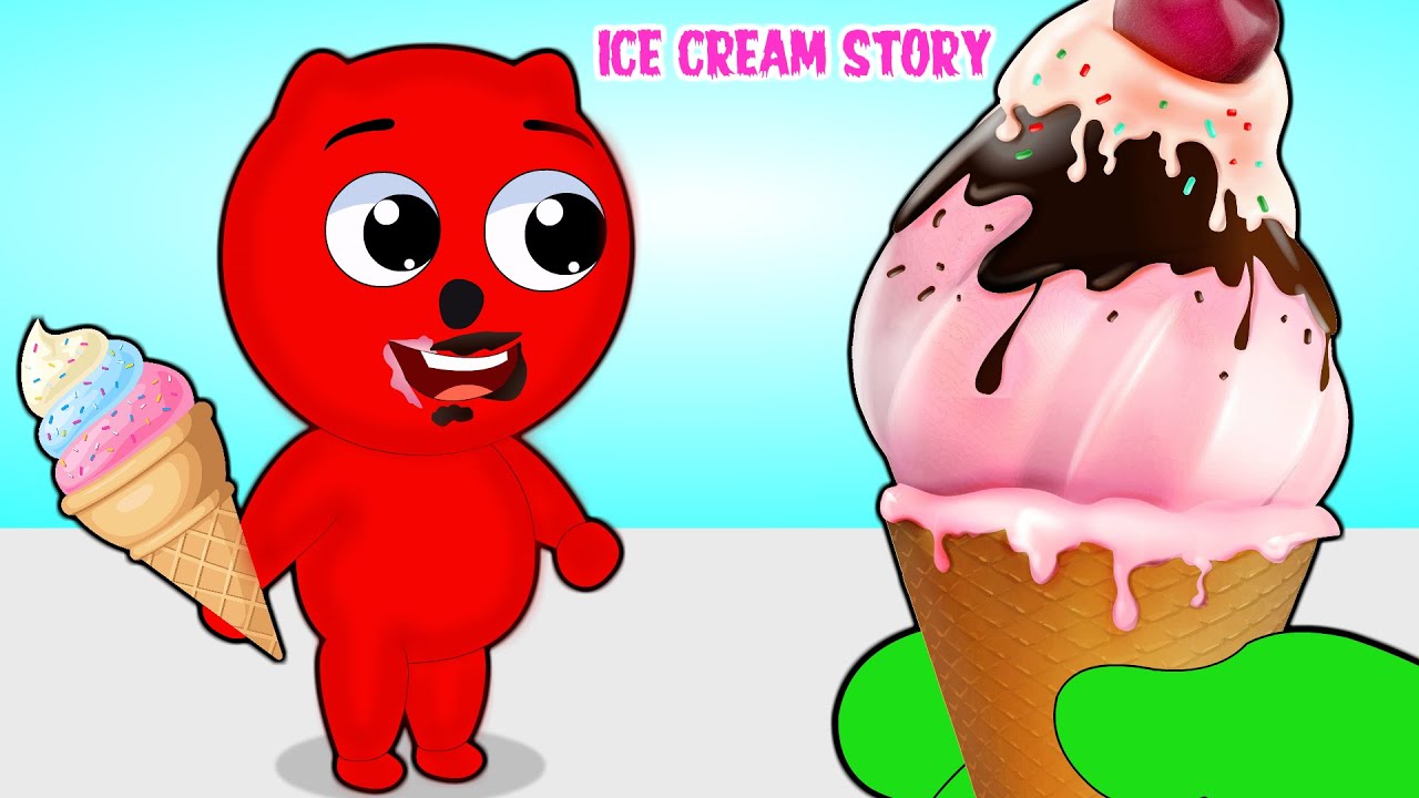 Ice Cream Funny kids stories Nursery Rhymes & Kids Songs (Cartoon ...