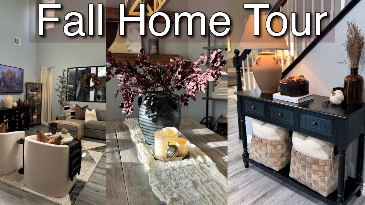 FALL HOME TOUR 2023 | HOUSE TOUR | FALL DECOR | NEUTRAL FALL DECOR ...